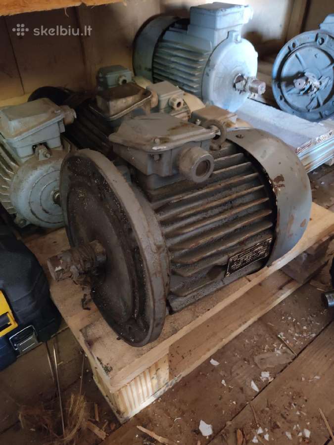 Trifazis el.variklis 3 kw. 1410 aps. - Skelbiu.lt