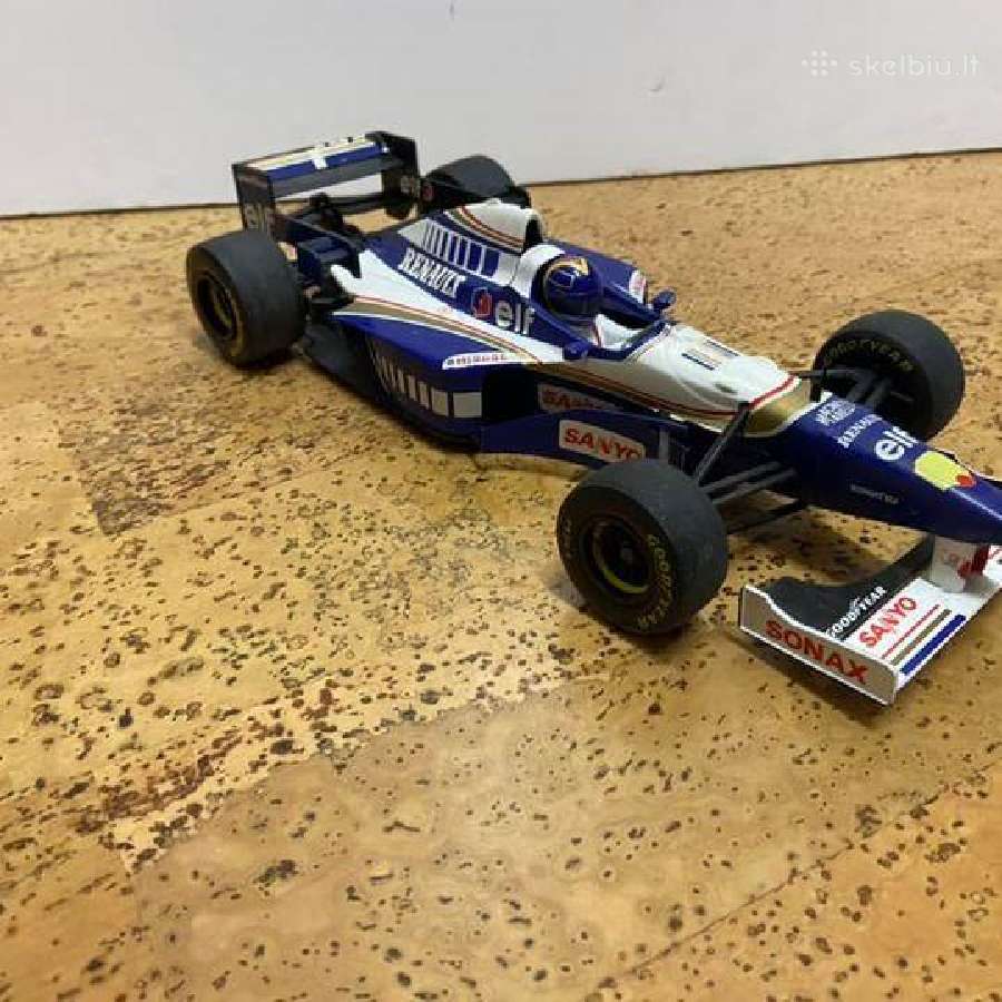 Renault Williams Fw18 F1 formulė 1:18 Onyx - Skelbiu.lt