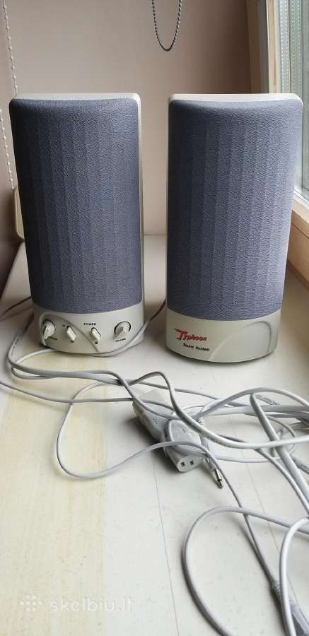 Kompiuterines audio koloneles Typhoon Sound System - Skelbiu.lt