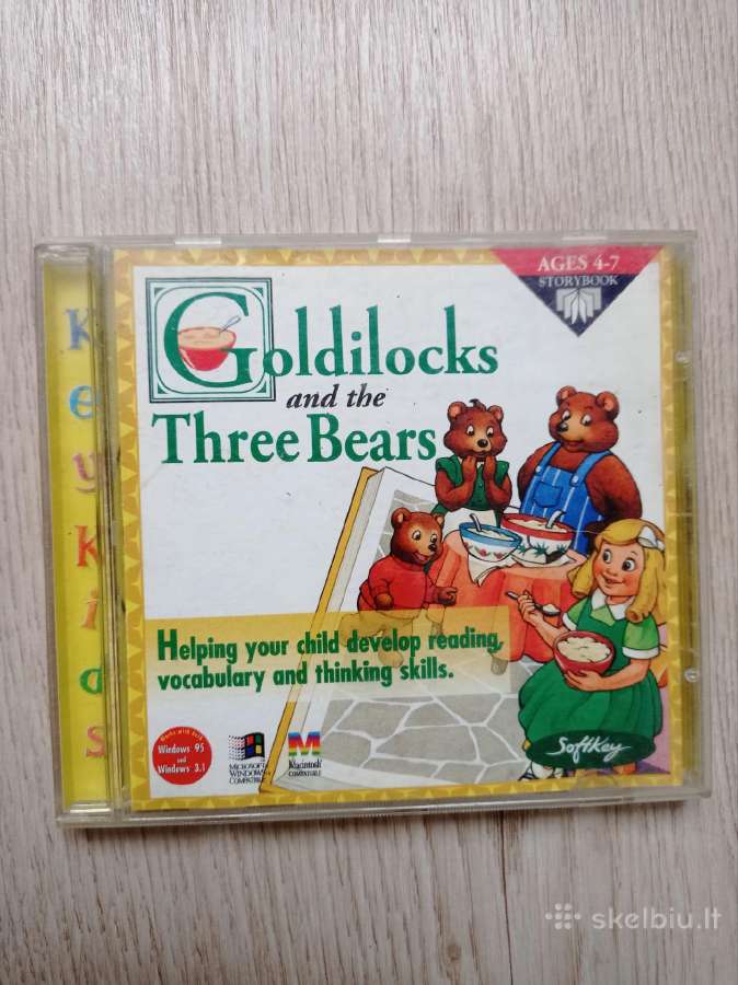 Audio knygutė Goldilocks and the Three Bears - Skelbiu.lt