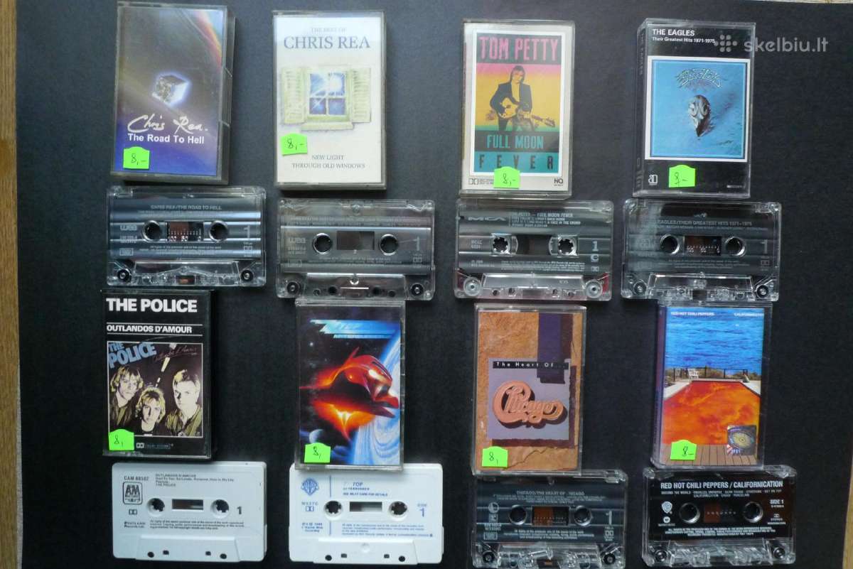 Originalios kasetes su irasais - Skelbiu.lt