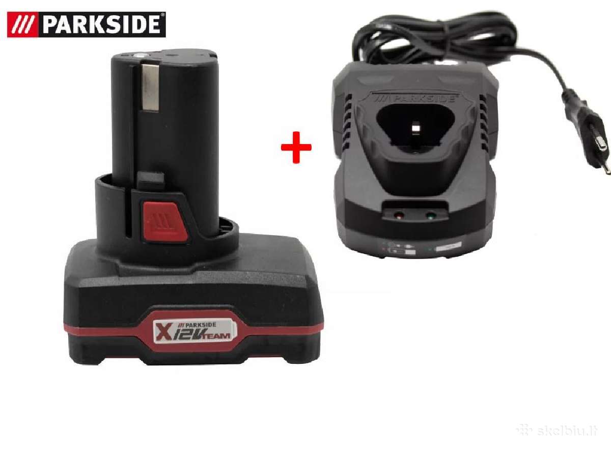Parkside 12v x Team rinkinys - Skelbiu.lt