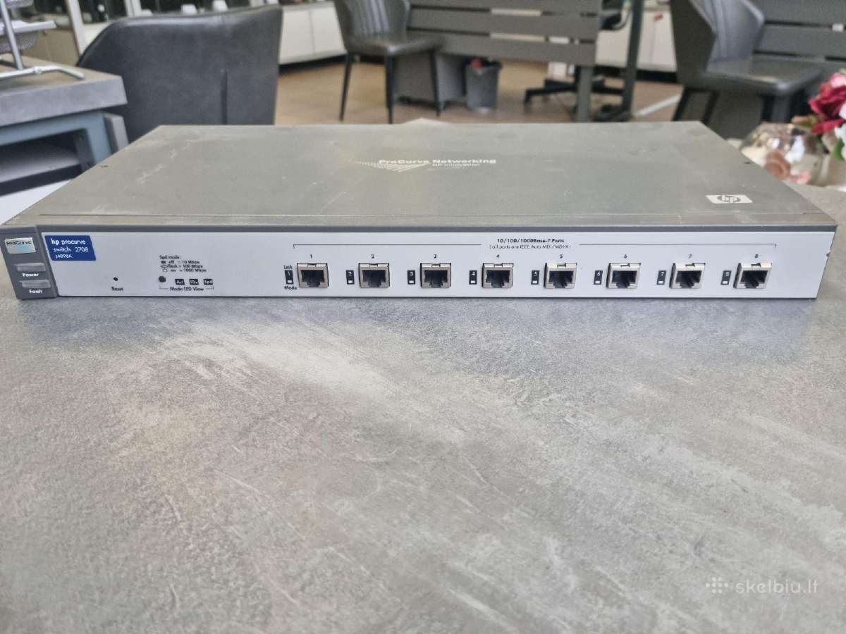 Tinklo šakotuvas Hp Procurve Switch 2708 J4898a - Skelbiu.lt