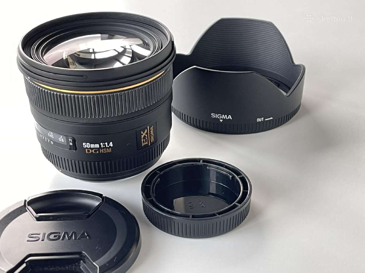 Sigma Ex 50mm 1:1.4 Dg Hsm (olympus/panasonic) - Skelbiu.lt
