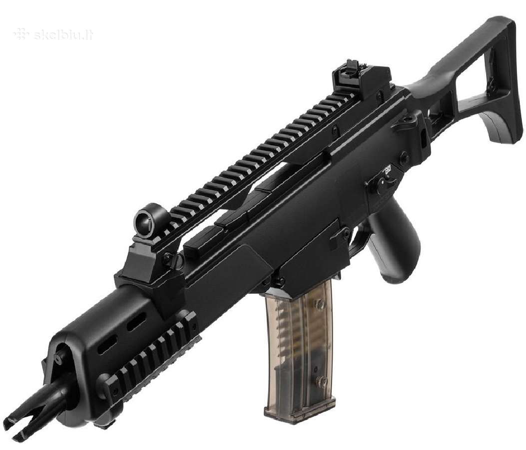 Elektrinis airsoft automatas G36 6mm Bb + priedai - Skelbiu.lt