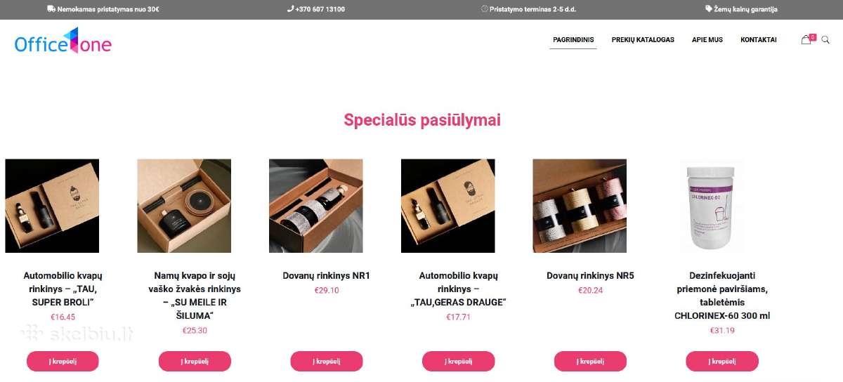 Valymo priemonių verslas(e.shop): "Officeone" - Skelbiu.lt