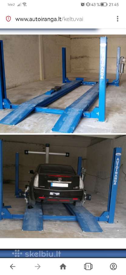 Automobilio keltuvas - Skelbiu.lt