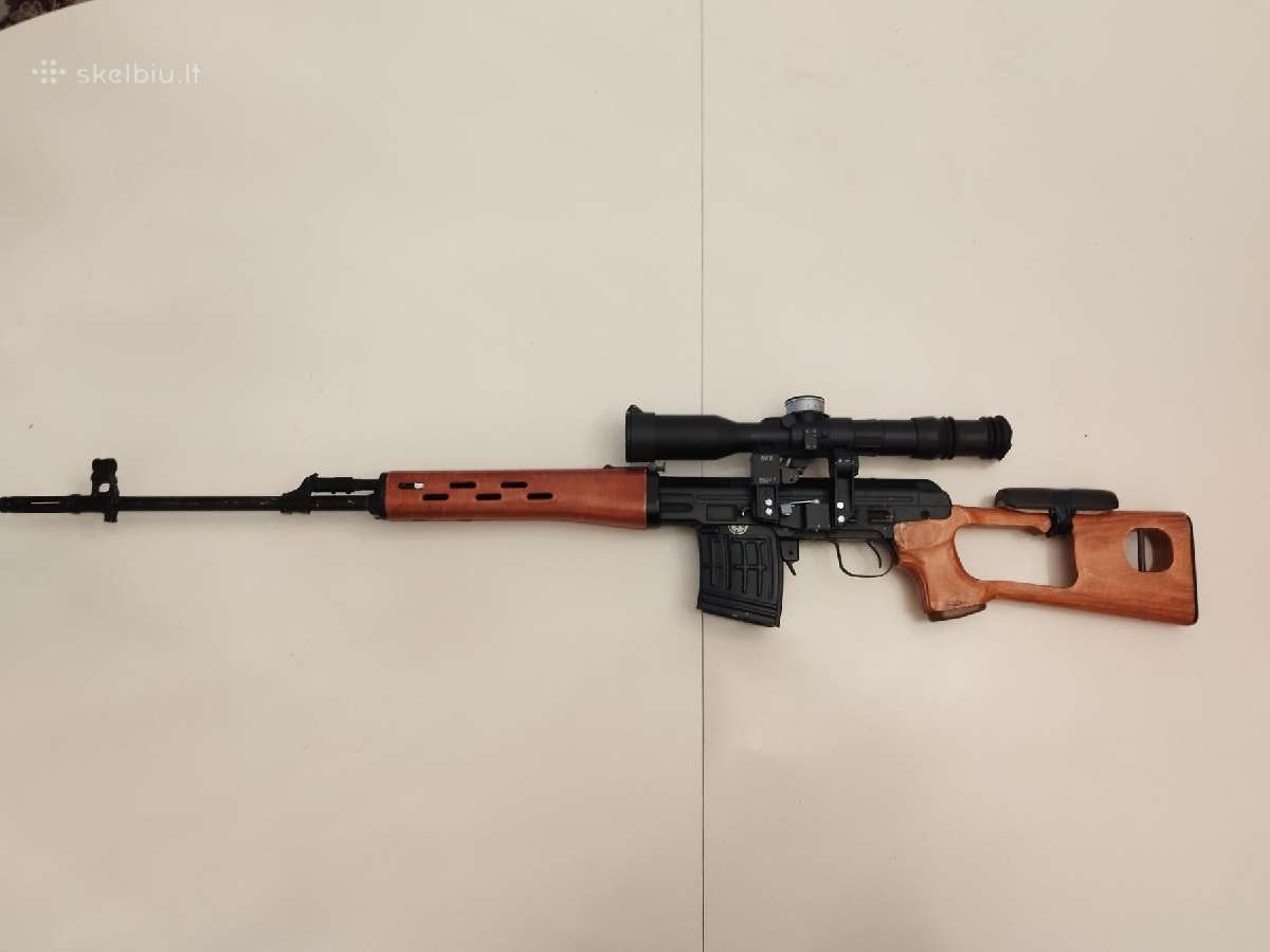 Cyma Svd Aeg ( Cm057 / Metal / Real Wood ) Airsoft - Skelbiu.lt