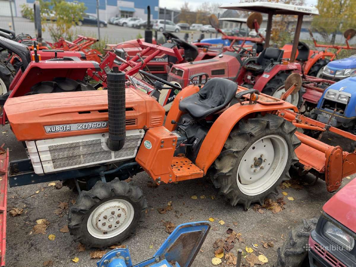 Kubota zb1600 su freza - Skelbiu.lt