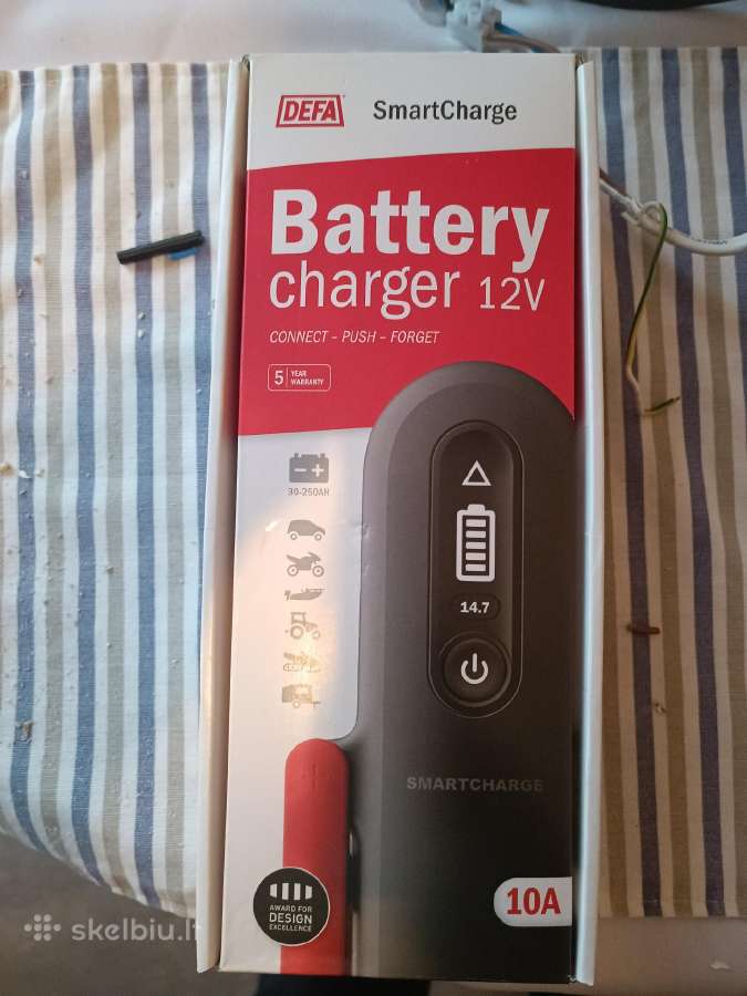 Defa baterijos kroviklis 12v smartcharge - Skelbiu.lt