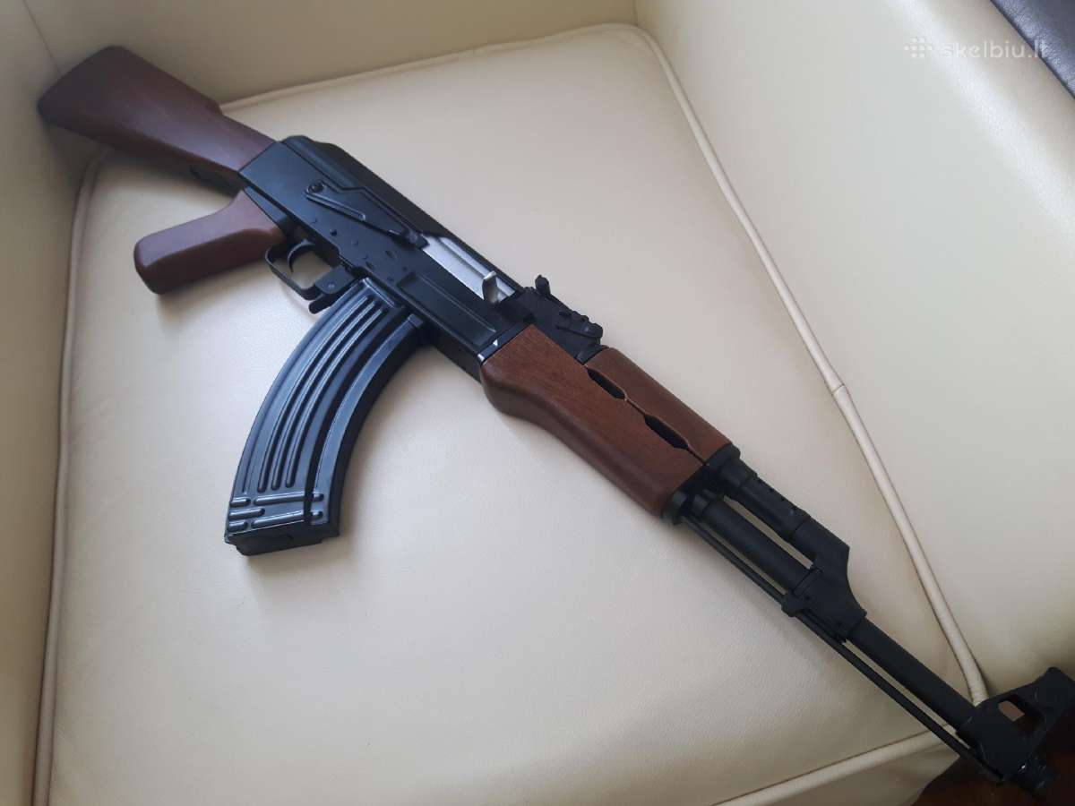 Ak-47 Rifle 6 mm Gearbox V.3 125m/s - Skelbiu.lt