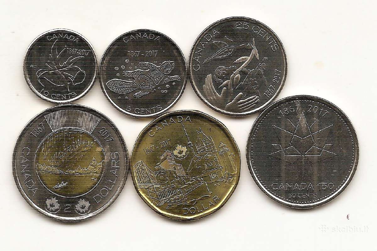 Kanados progines monetos - Skelbiu.lt