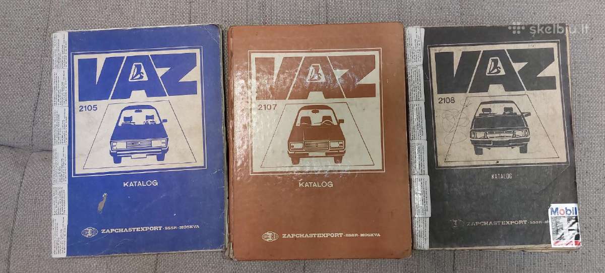 Vaz 2105, 2107, 2108, Niva auto dalių katalogai - Skelbiu.lt