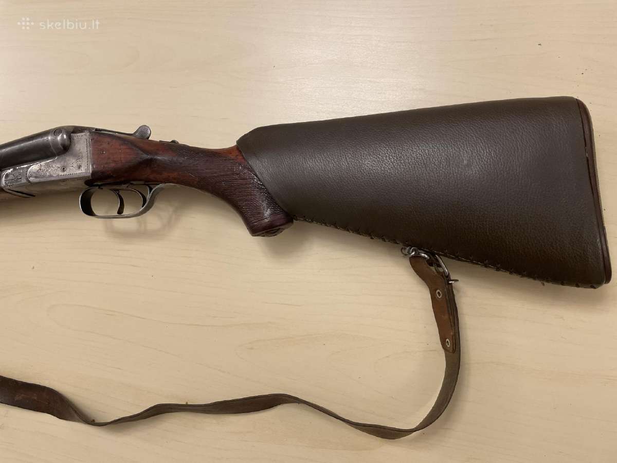 Išskirtinis Izh 54 su odine buožės apdaila - Skelbiu.lt