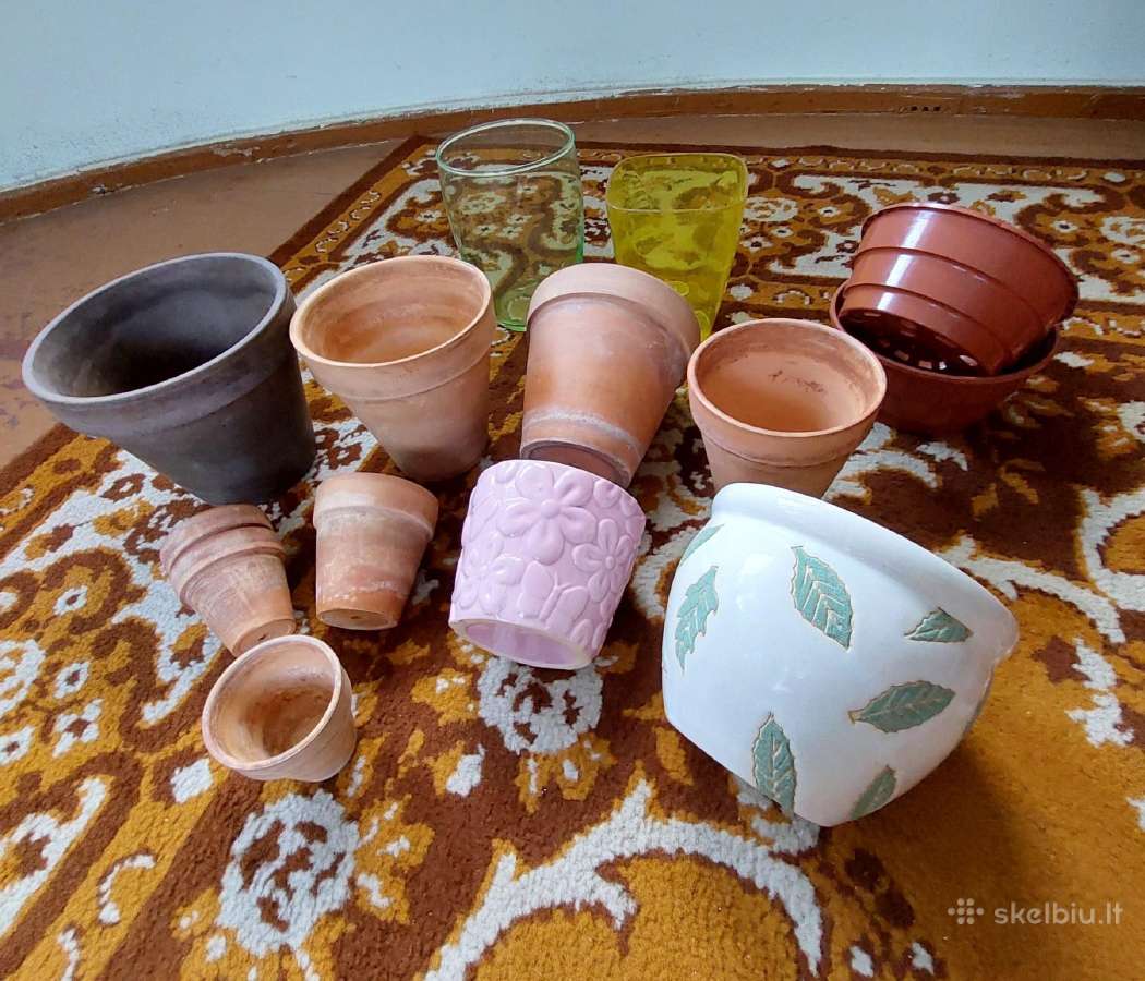 Keramikinis molinis vazonas - Skelbiu.lt