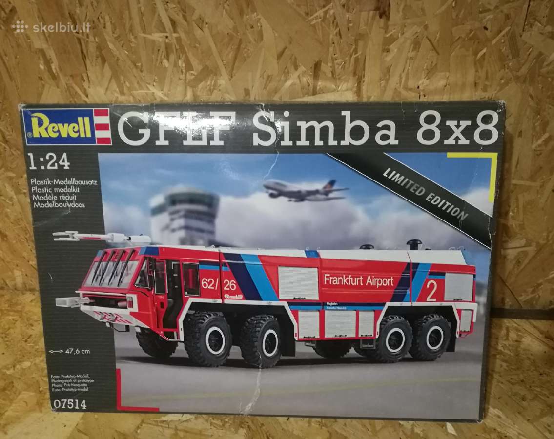 Revell Gflf Simba 8x8 limited Edition 1/24 - Skelbiu.lt