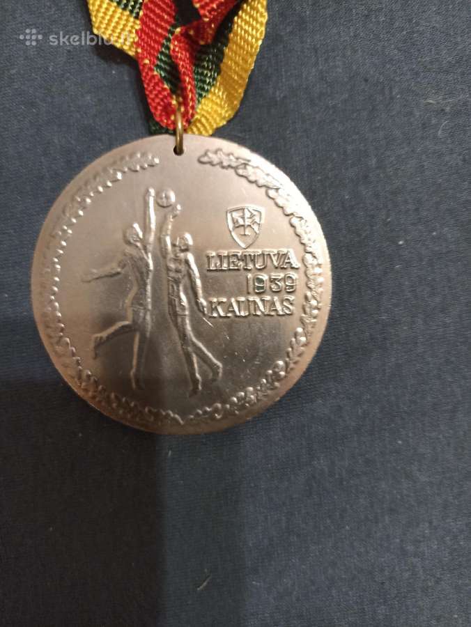 Jubiliejinis krepšinio medalis - Skelbiu.lt