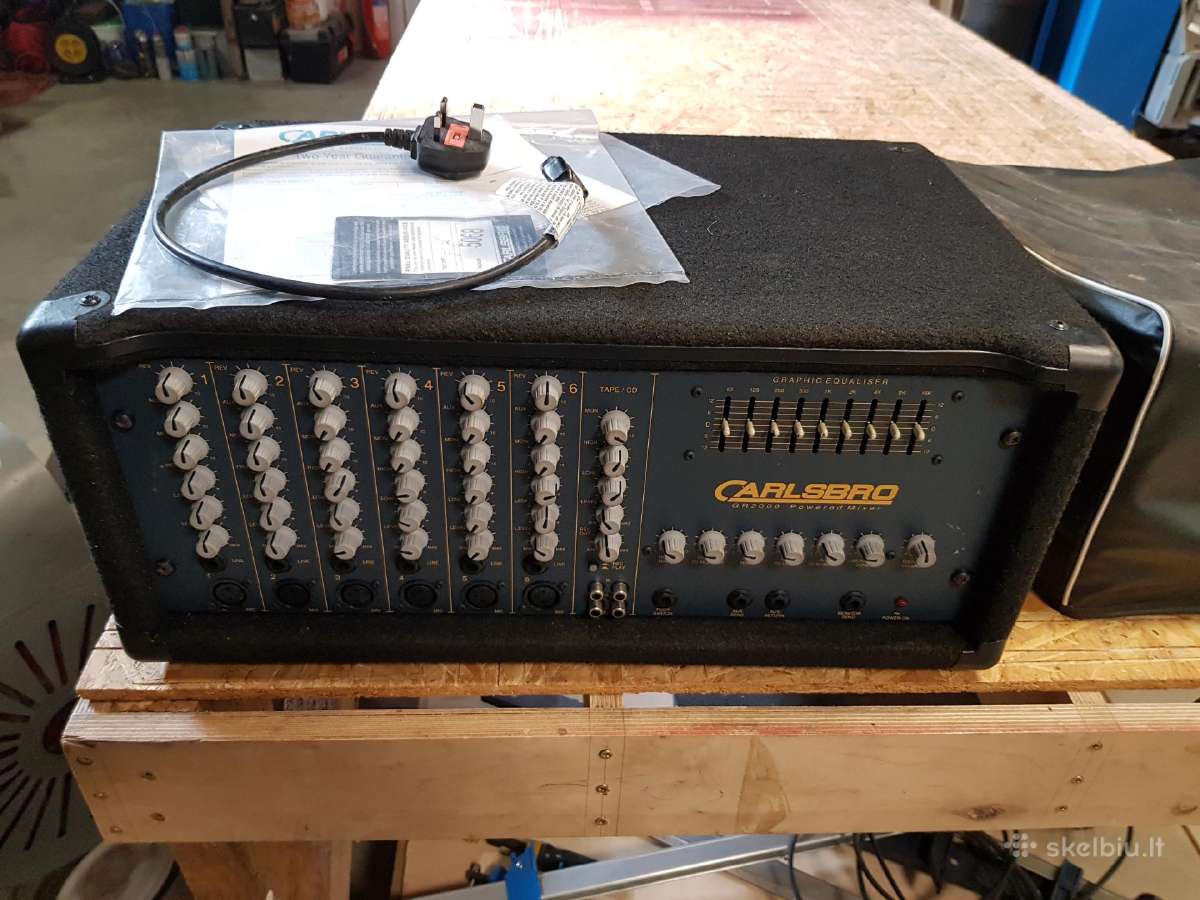 Carlsbro gr2000 mixeris - Skelbiu.lt