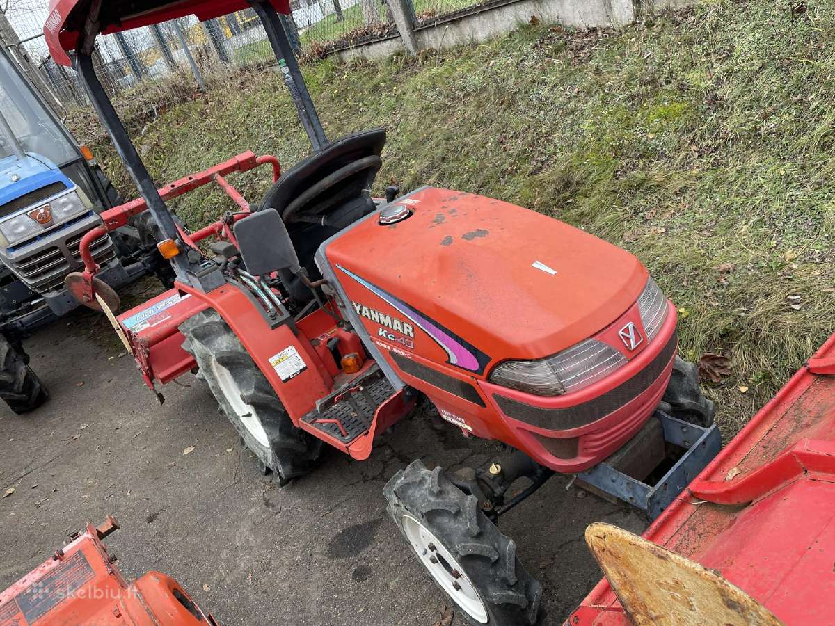 Yanmar Ke-40, 4wd. 14 ag su freza,reversas. - Skelbiu.lt