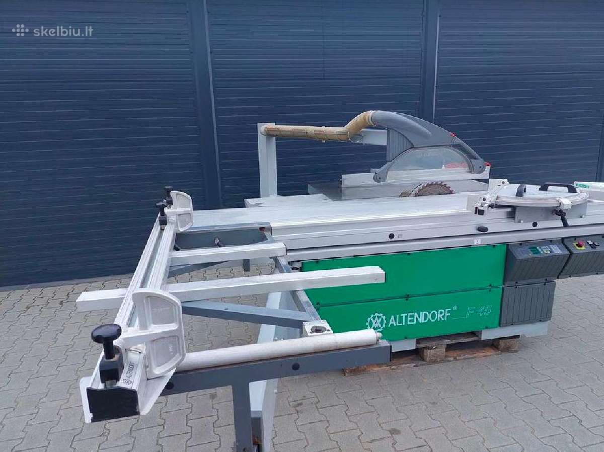 Naudotos formatinio pjovimo staklės Altendorf F45 - Skelbiu.lt