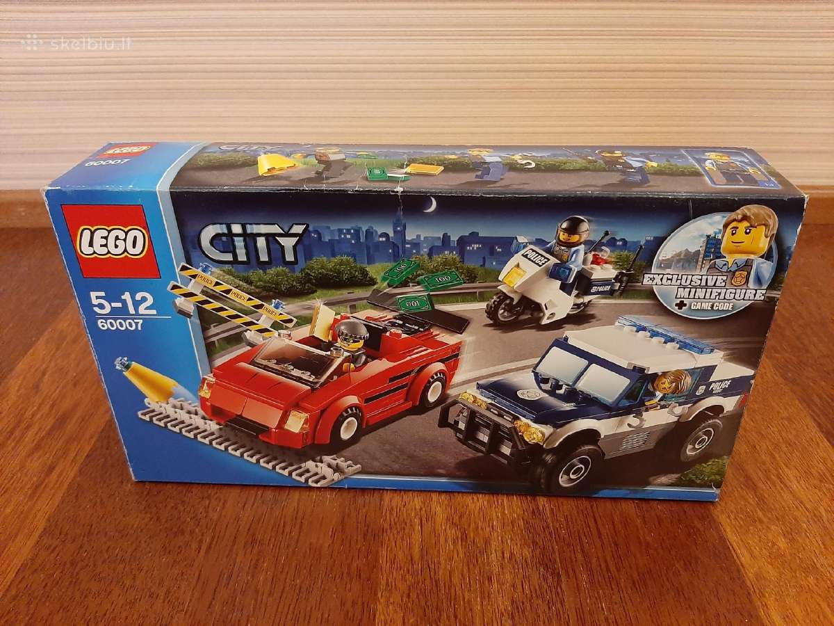 Parduodamas Lego City 60007 High Speed Chase - Skelbiu.lt