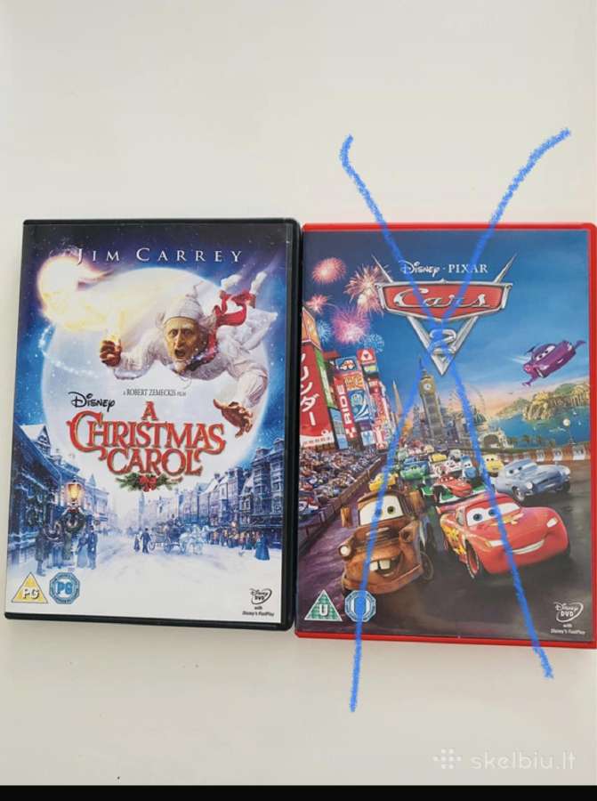 Dvd filmukas A Christmas carol - Skelbiu.lt