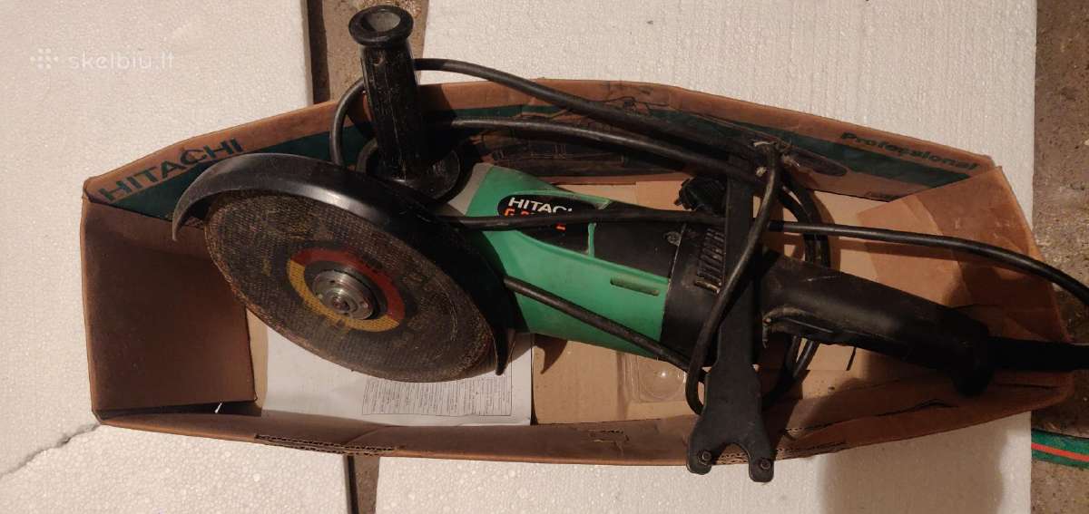 Bulgarke didelis šlifuoklis Hitachi G 235f2 - Skelbiu.lt
