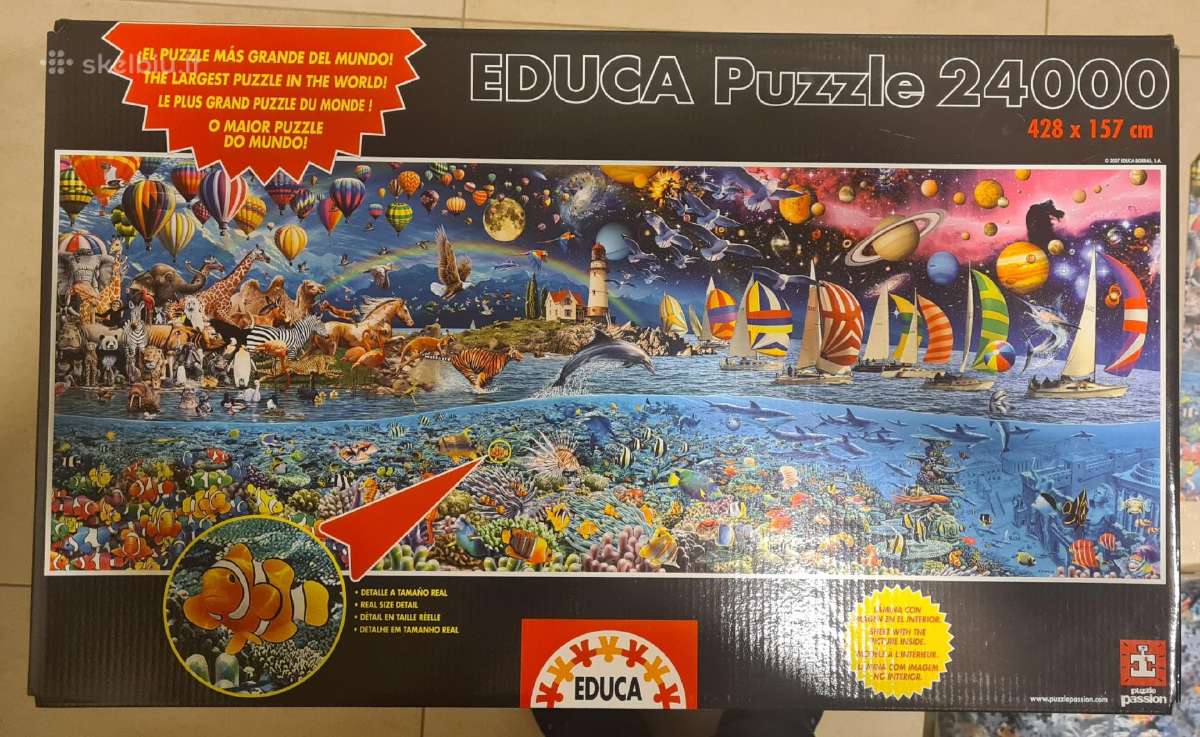 Educa puzzle dėlionė Life 24000 - Skelbiu.lt