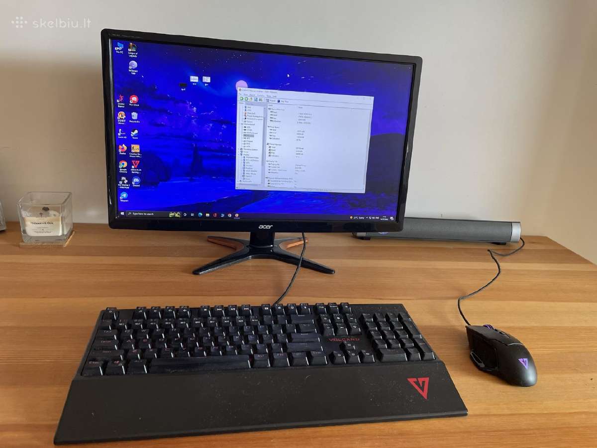 Modecom Volcano gaming pele ir klaviatūra - Skelbiu.lt