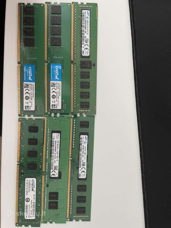Operatyvioji atmintis (RAM Ddr4, Ddr3, 8gb, 4gb) - Skelbiu.lt