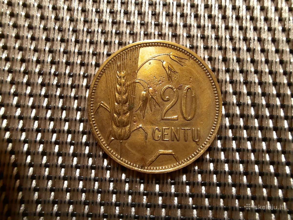 20 centų 1925 Lietuva - Skelbiu.lt