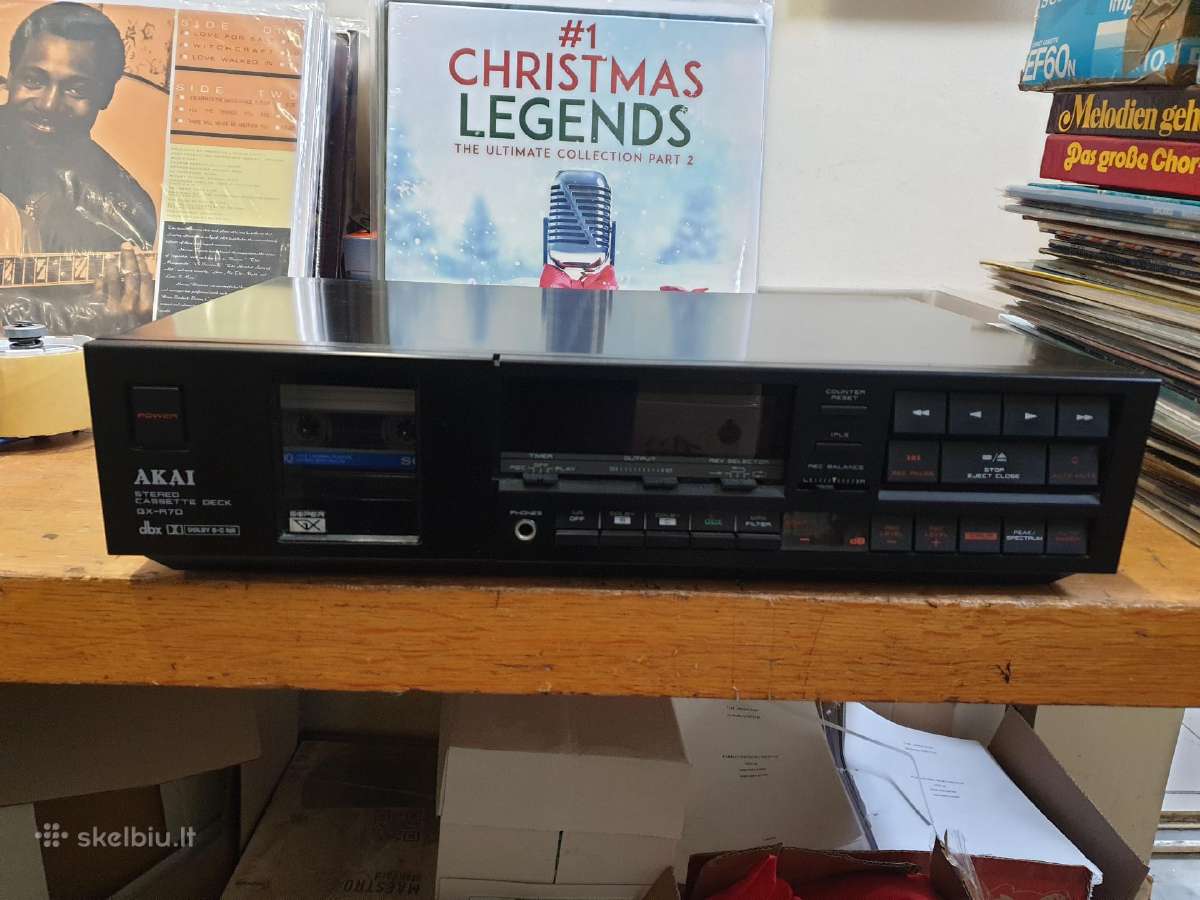 Kasetinis magnetofonas Akai GX-r70 ir dar 2 vnt - Skelbiu.lt