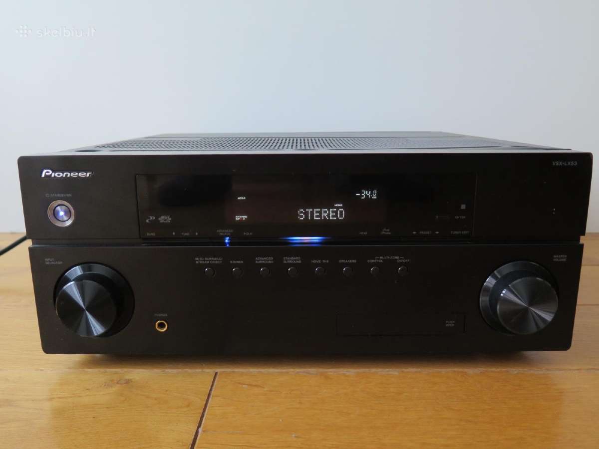 Pioneer Vsx-lx53 7x140w stiprintuvas resyveris - Skelbiu.lt