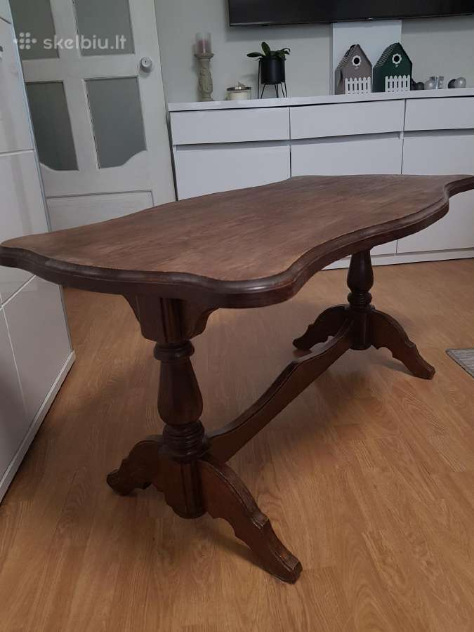Ąžuolinis stalas - Skelbiu.lt