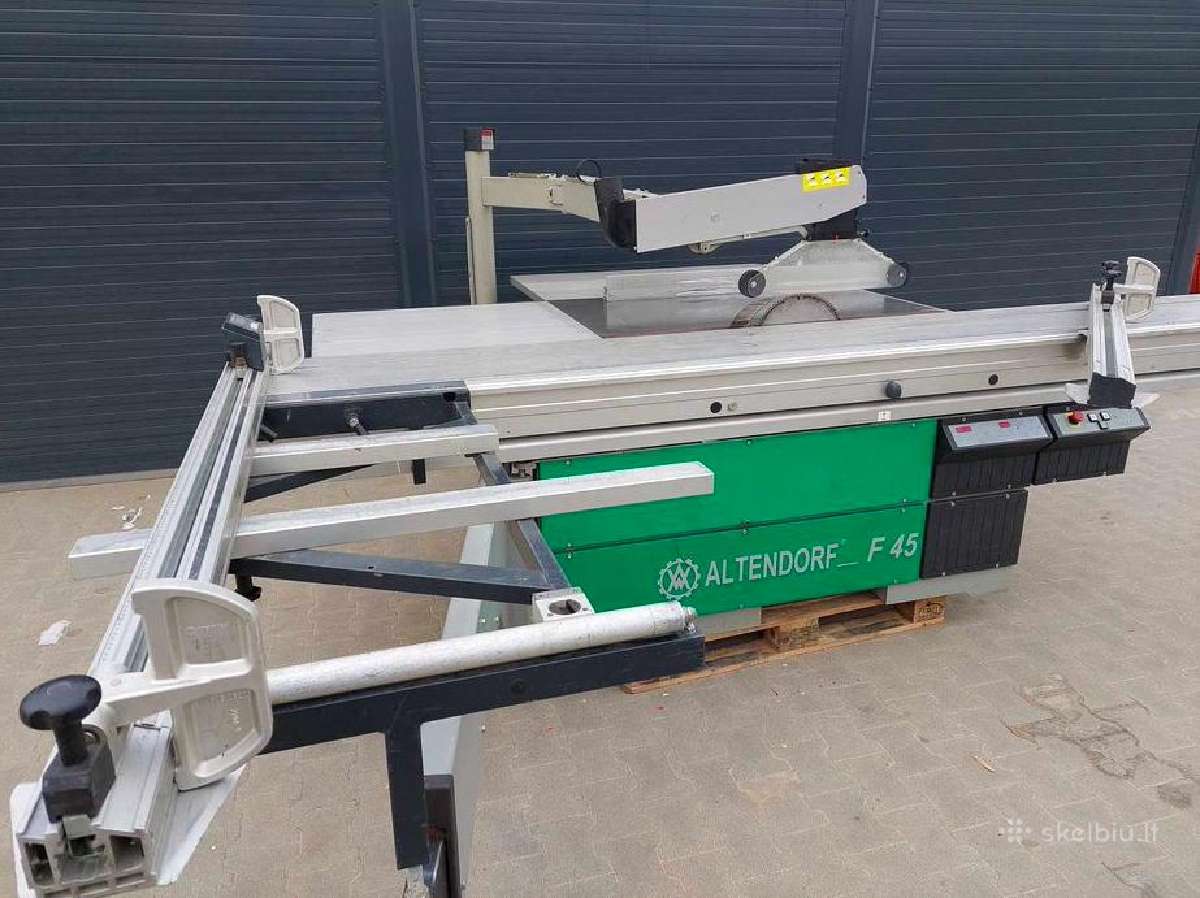 Naudotos formatinio pjovimo staklės Altendorf - Skelbiu.lt