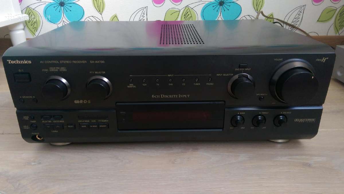 Technics AV Control Sterep Receiver Sa-ax730 - Skelbiu.lt