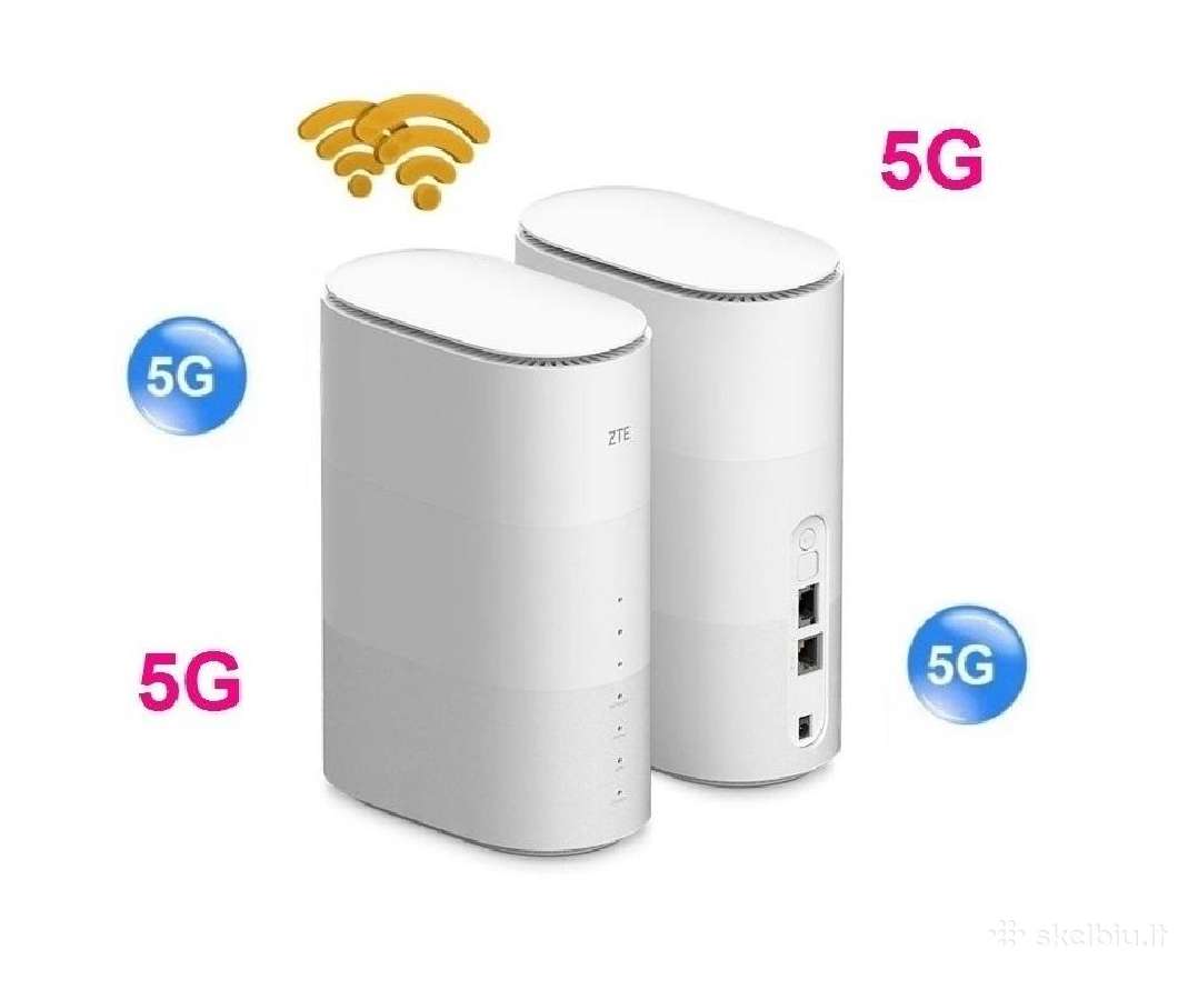 5G modemas maršrutizatorius Zte Mc801a Huawei H122 - Skelbiu.lt
