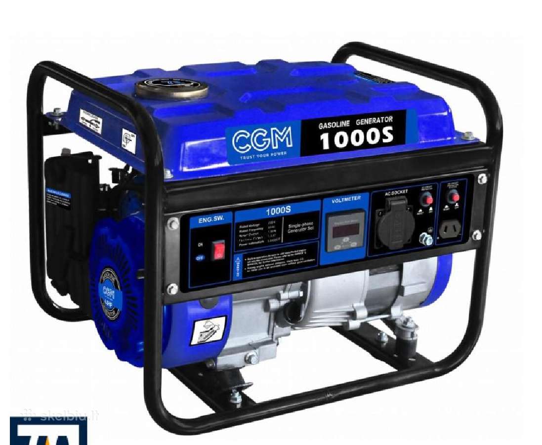Cgm 1000s, Benzininis generatorius 1200w su Avr - Skelbiu.lt