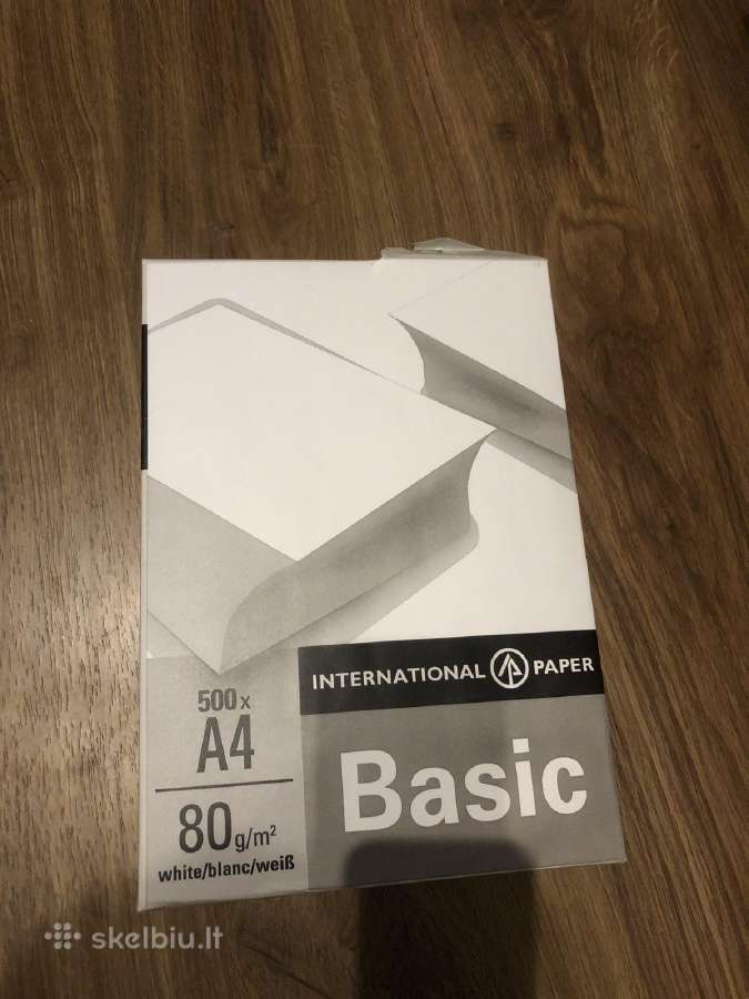 Popierius A4 - Skelbiu.lt