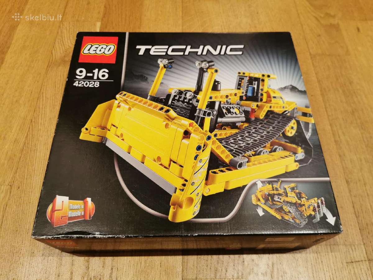 Lego Technic 42028: Bulldozer - Skelbiu.lt