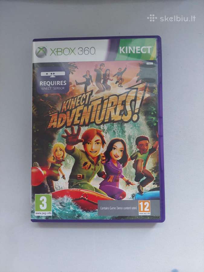 Xbox 360 Kinect Adventures! - Skelbiu.lt
