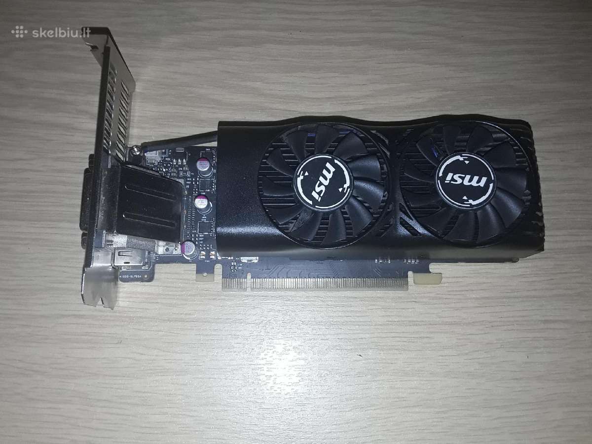 Msi Geforce Gtx 1050 Ti Lp 4gt (zemo profilio) - Skelbiu.lt