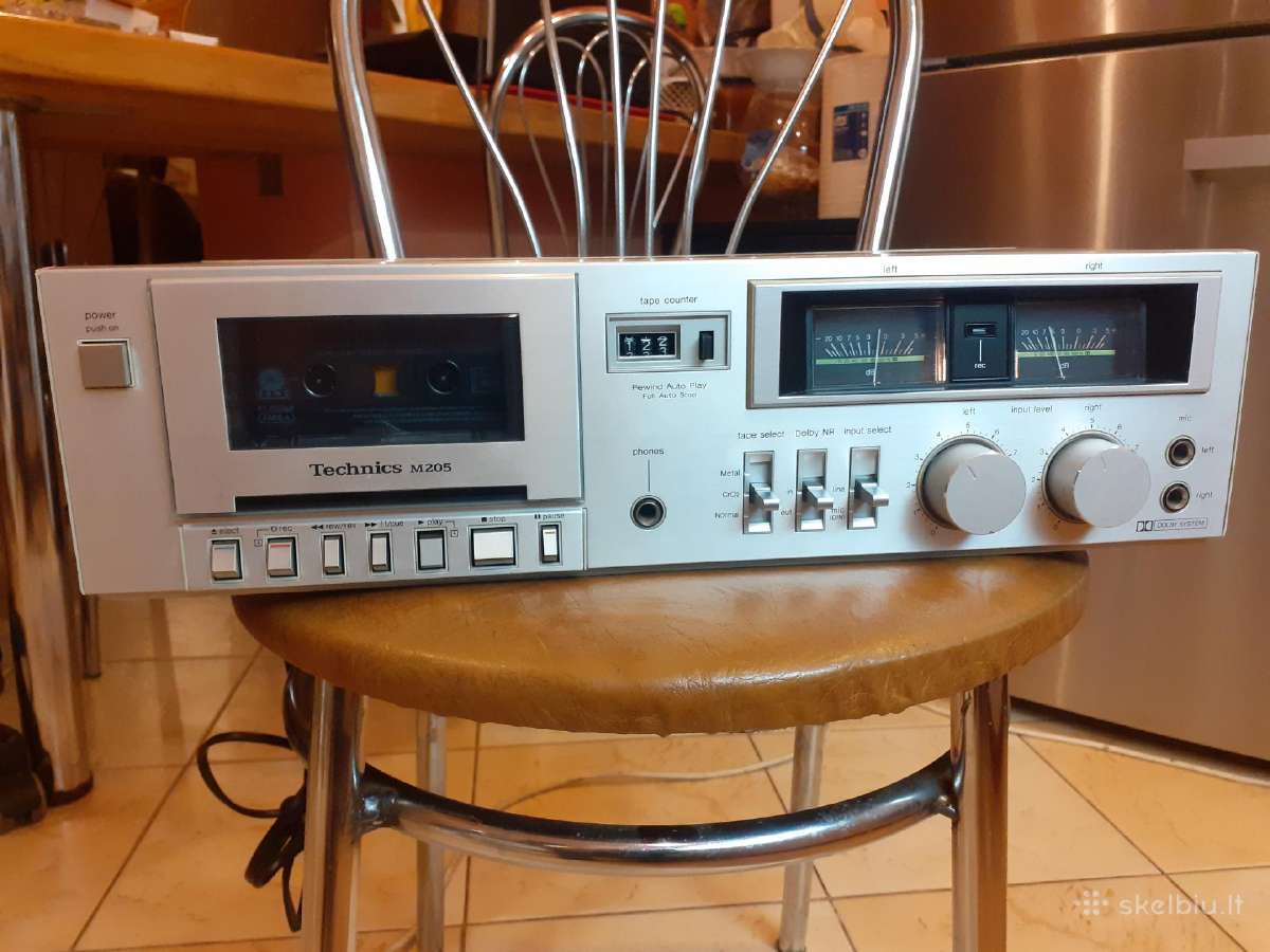 Technics M-205 Kasetine Deka - Skelbiu.lt