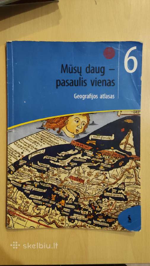 Geografijos atlasas 6 klasei - Skelbiu.lt