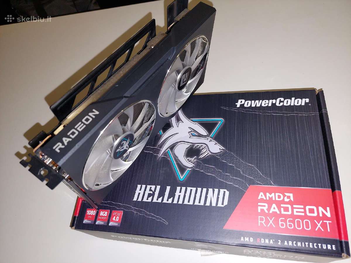 Powercolor Rx 6600 XT Hellhound - Skelbiu.lt