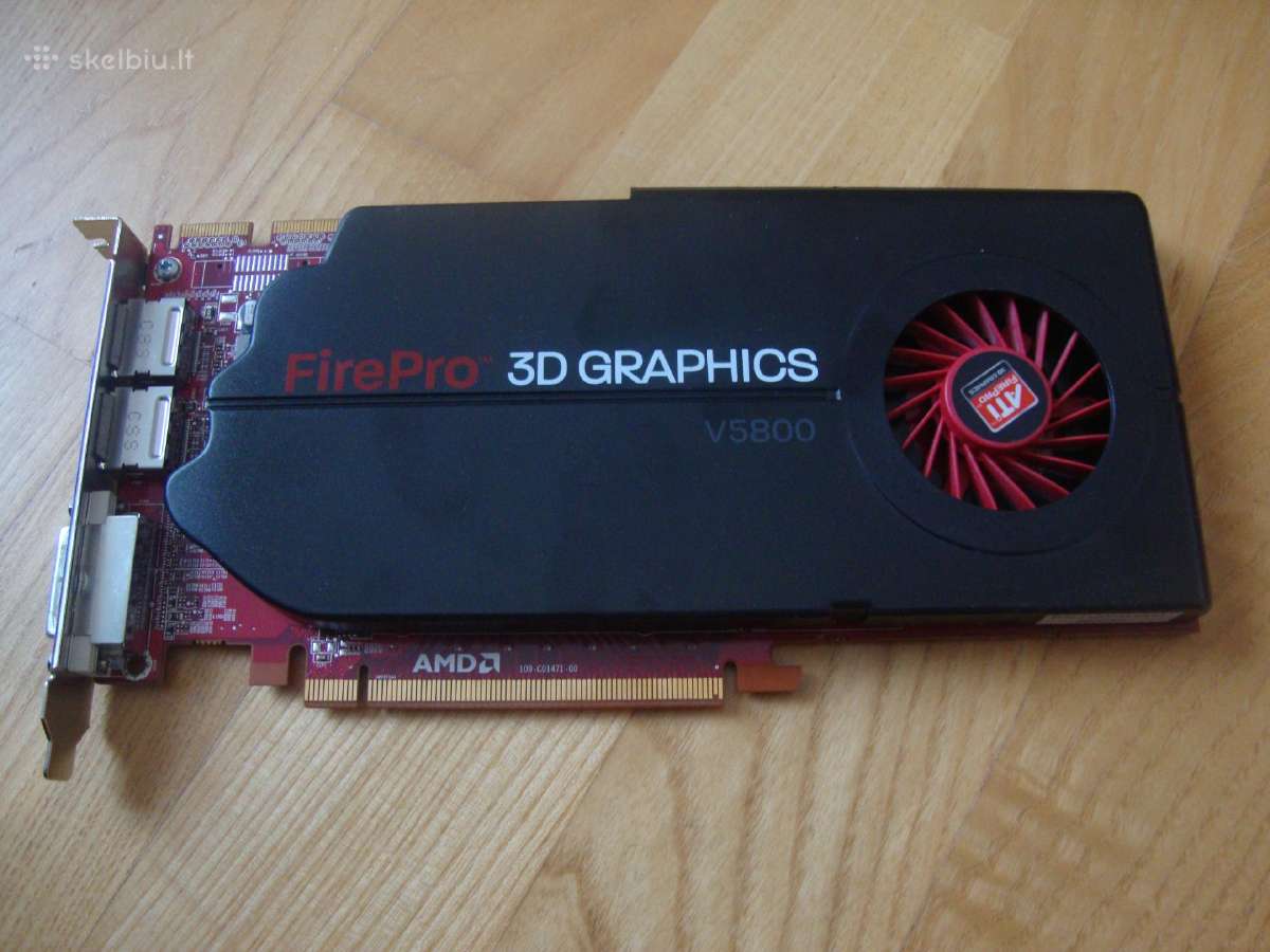 Vaizdo plokštė Amd Ati Firepro V5800 - Skelbiu.lt