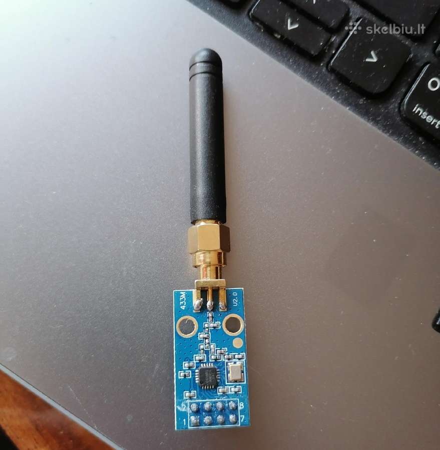 Cc1101 modulis projektams rf transceiver - Skelbiu.lt