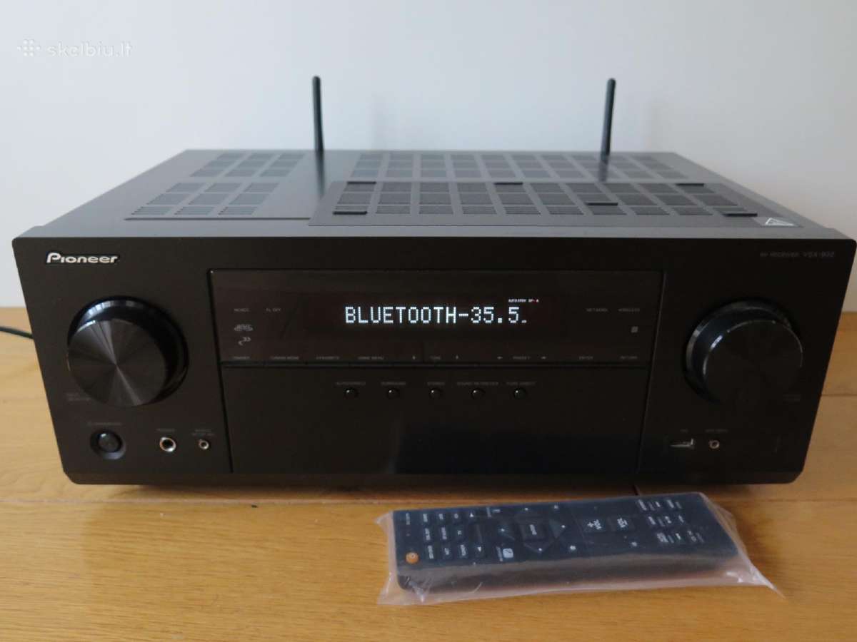Pioneer vsx-932 Wi-fi Bluetooth 4k Resyveris - Skelbiu.lt