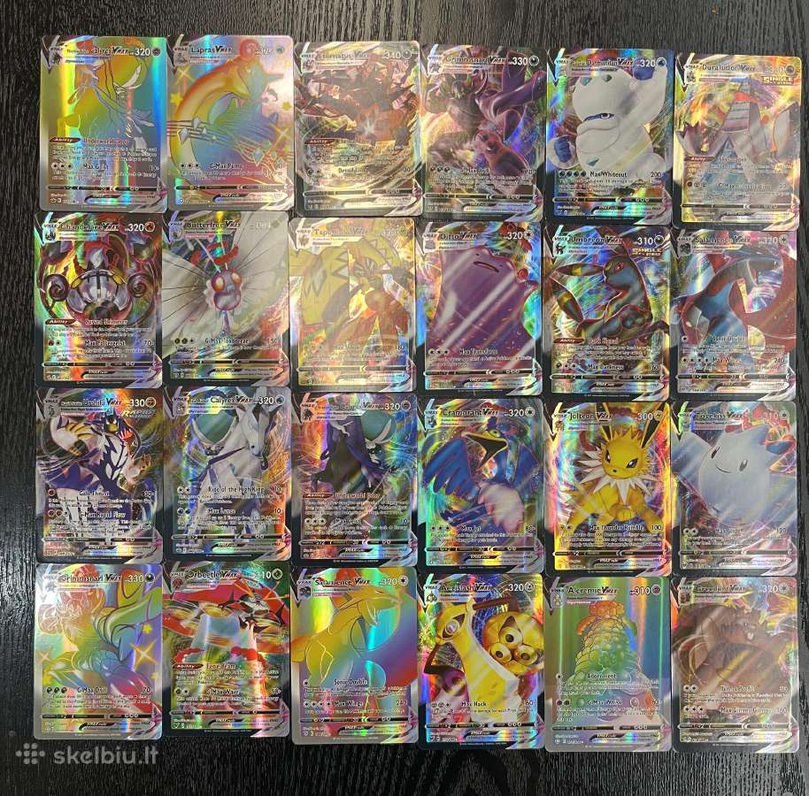 Pokemon kortelės kortos - Skelbiu.lt
