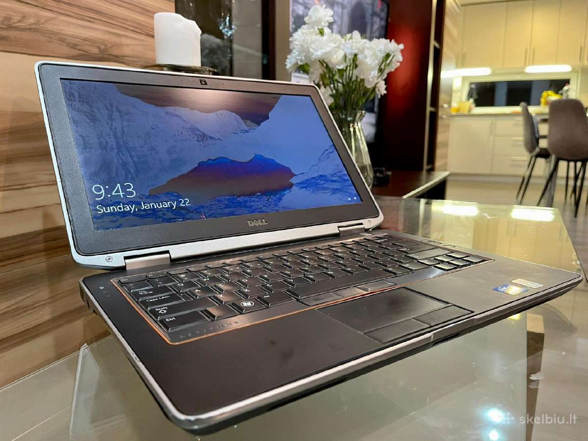 Dell Latitude E6320 i5 6gb RAM 238gb SSD Nauja Bat - Skelbiu.lt